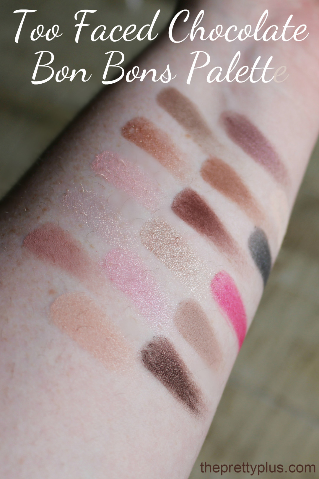 Too Faced Chocolate Bon Bons & Hooded Eye Tutorial - The Pretty Plus